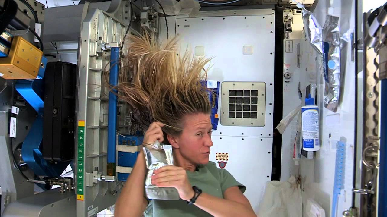 Hair-Washing in Microgravity – FYFD